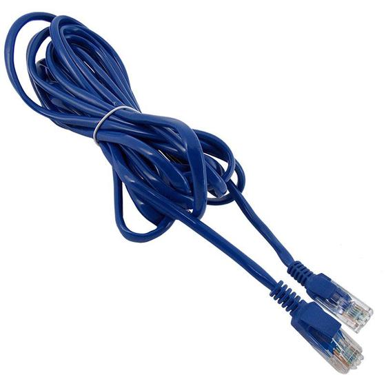 Cabo de Rede RJ45 CAT-5E - 5 Metros - ATECH - Materiais Elétricos ...