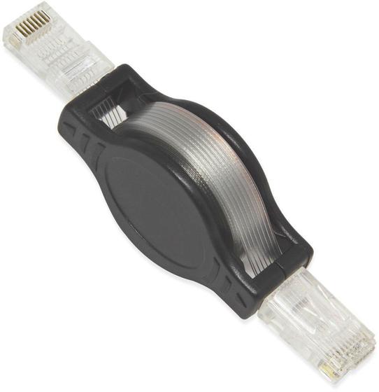 Cabo de Rede RJ45 Retrátil - SOLUCAO - Materiais Elétricos - Magazine Luiza