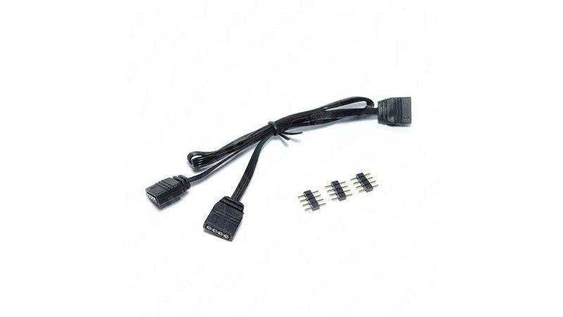Cabo Dex Adap. Molex Argb 12v 3 Pinos X 4 Saidas 50cm - Cm-54 Argb ...