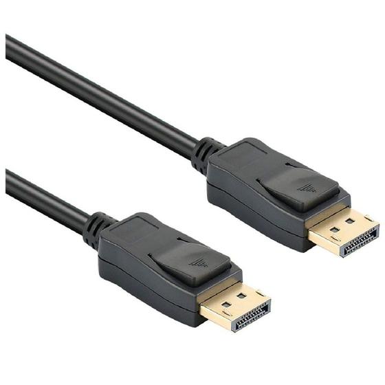 Cabo Displayport 2 Metros Macho x Macho 4K Ultra HD Áudio e Vídeo ...
