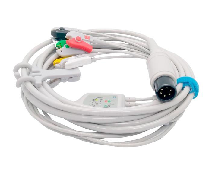 Cabo Ecg 5 Vias Mindray Mec 1000/1200 - Maple Hospitalar - Material ...