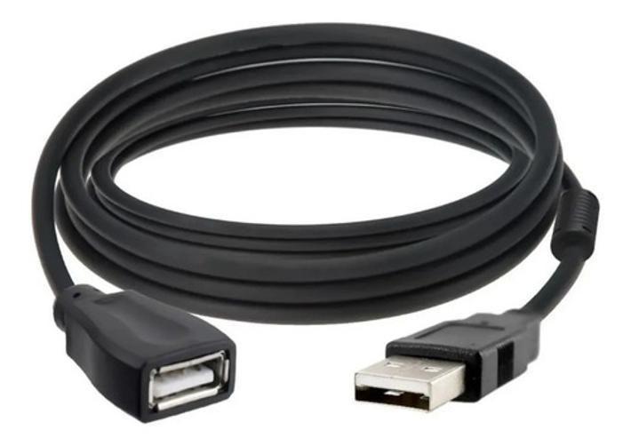 Cabo Extensão Usb 2.0 Longa 1,5 Metros Extensor Macho Fêmea ...