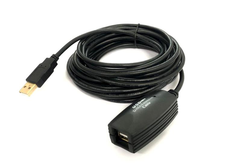 Cabo Extensor USB 2.0 Amplificado de 5 Metros - Magnus Eletrônica ...