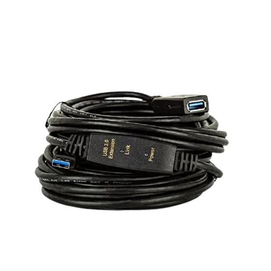 Cabo Extensor USB 3.0 Amplificado AM x AF 10m Cabos Golden - Cabo USB - Magazine Luiza