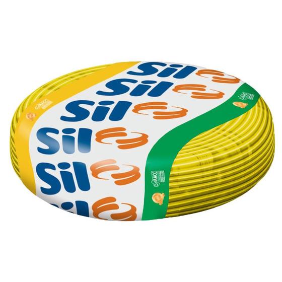 Cabo Flex Sil 750v 2,5mm Amarelo Bobina 100 metros - Sil - Cabo / Fio ...