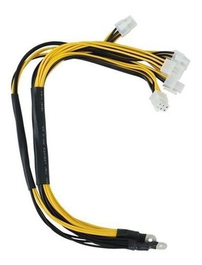 Cabo Fonte Mineração Antminer Asic 6 pinos PCI-E - S9 L3 D3 - Shunpai ... Cabo Fonte Mineração Antminer Asic 6 pinos PCI-E - S9 L3 D3 - Shunpai ...