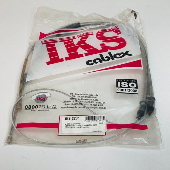 Cabo freio traseiro corcel i gasolina de 1969 até 1977 / belina i gasolina de 1969 até 1977 ...