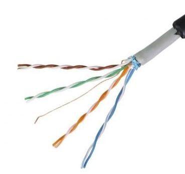 Cabo FTP Blindado Lan Expert Hércules Cat5e 4 Pares - Preto - Unicaserv ...