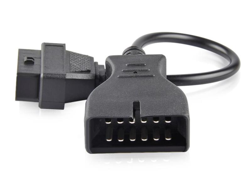 Cabo gm 12 pinos adaptador obd2 16 pinos - para scanner automotivo sbb programador aldl opel ...