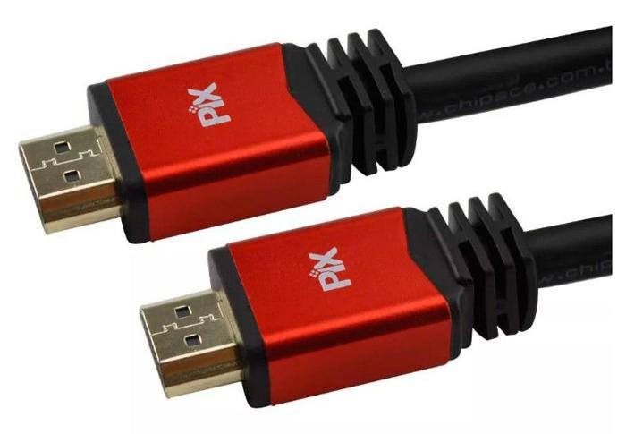Cabo HDMI 2.0 Premium - 10 metros - 19 pinos - com Filtro - 4K UltraHD ...