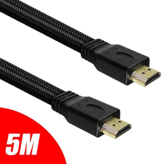 Cabo Hdmi 5m Metros Gold 4k Full Hd 3d Blindado Pc Tv Game - Kapbom ...