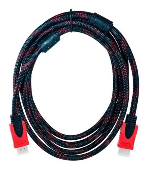 Cabo Hdmi Para Monitores Projetor Gamer Tv's 5 Metros Blindado CB1100 ...