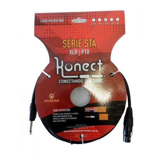 Cabo konect mic xlr - p10 7,62m serie staxp 7,62m - Cabos e Adaptadores ...