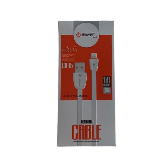 Cabo Lightning CB-15 Solid Reforçado PMCELL - Adaptador de Carregador ...
