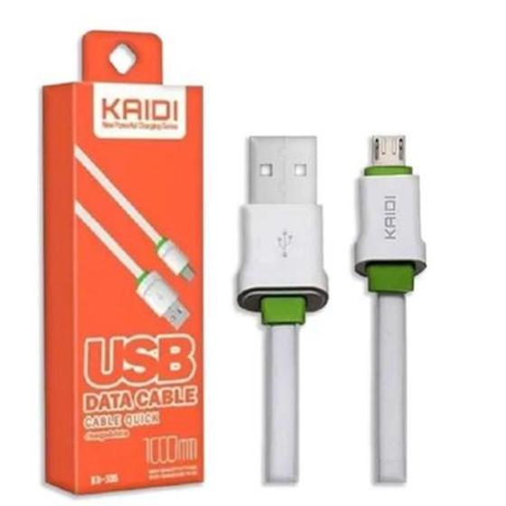 Cabo micro usb V8 kaid - Kaidi - Cabo USB - Magazine Luiza