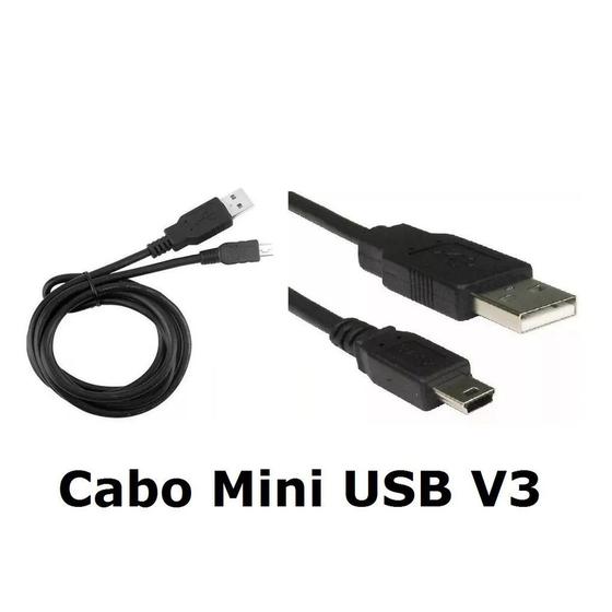 Cabo Mini USB V3 5 Pinos Dados + Carga 1.2m Universal - Js Technology ...