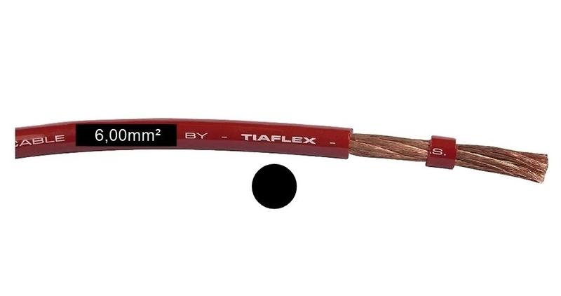Cabo Módulo de Potência Automotivo 6,00mm² Tiaflex - Rolo 50 metros ...