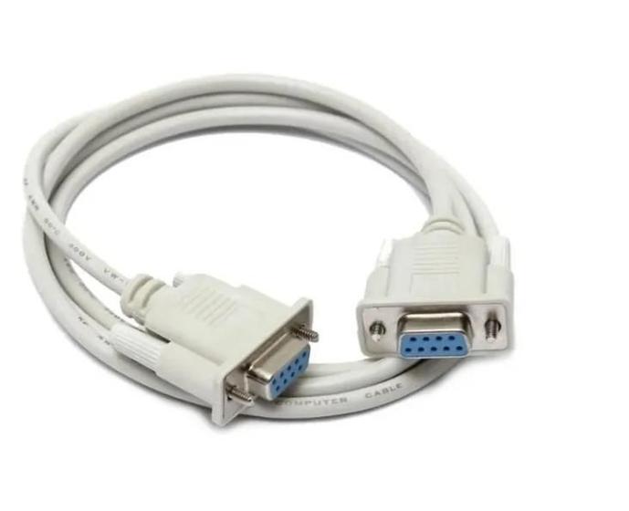 Cabo Null Modem Serial Rs232 Db9 Fêmea Para Atualização - OEM - Cabos e ...