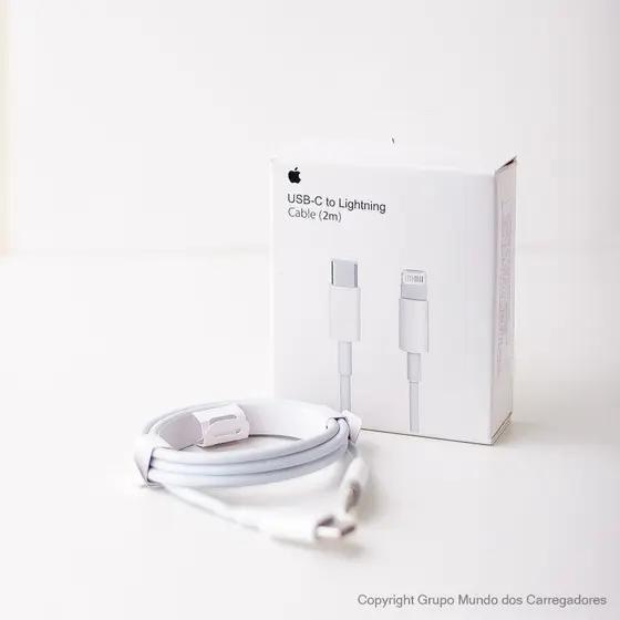 Cabo Original USBC Turbo para Lightning 2 Metros Branco CompatÍvel ...