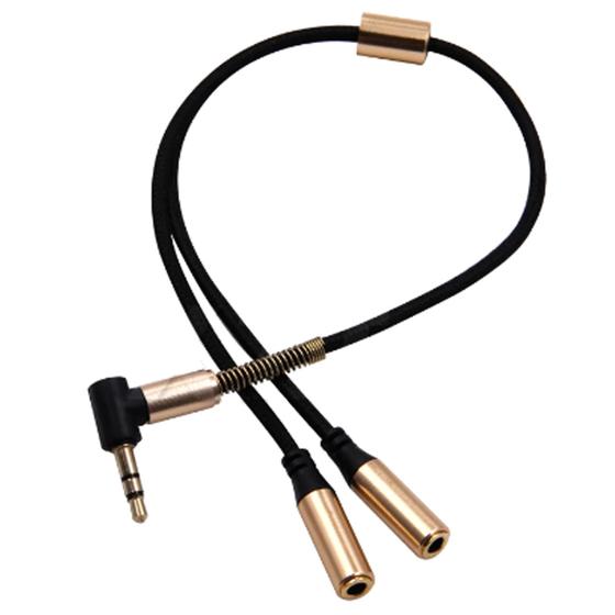 Cabo P2 Y Áudio 1 Macho 2 Fêmea Stereo Divisor Fone Ouvido - Implatech ...