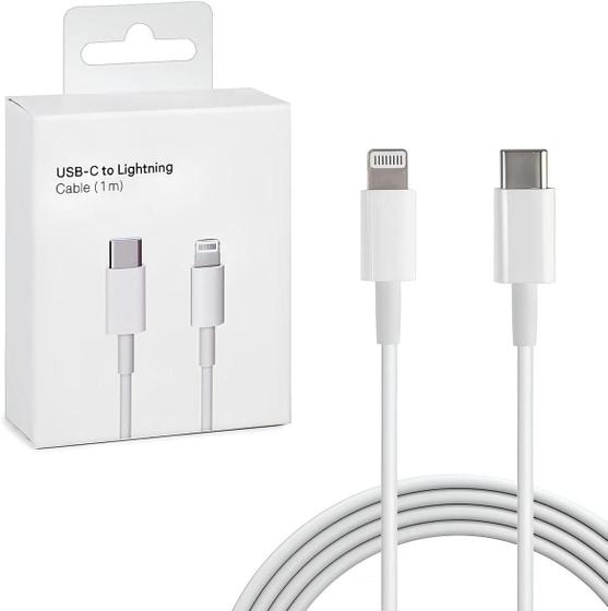 Cabo Para iPhone Tipo C Lightning 1m - Gold - Adaptador de Carregador ...
