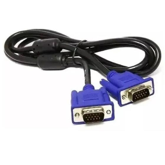 Cabo Para Monitor Vga Com Ferrite 1,5 Metros Macho X Macho - Smart ...