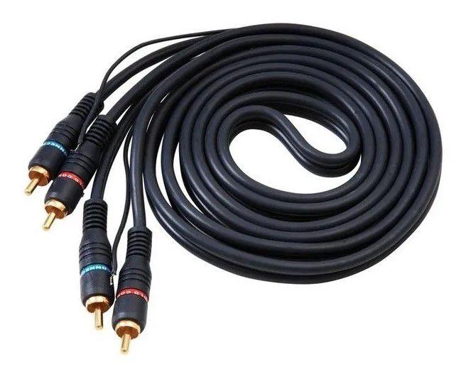 Cabo Rca Automotivo 1,5 Metros Amplificador Caixa Selada - GC - Outros ...