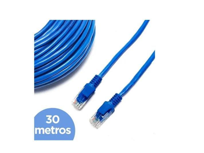 Cabo Rj45 30 metros - Ltomex - Cabo de Rede - Magazine Luiza