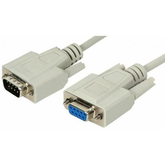Cabo Serial 9 Pinos Macho Femea Db9 1.8mt Impressoras - OEM - Cabos e Adaptadores - Magazine Luiza