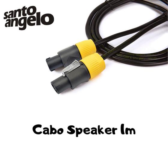 Cabo Speaker Santo Angelo Para Cabeçotes Gabinetes Caixas 1m - Cabos e ...