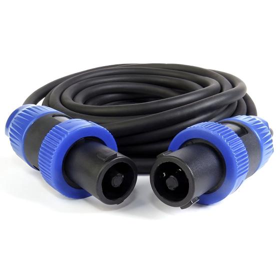 Cabo Speakon Speaker Macho Para Amplificadores Caixas De Som 10 Metros ...