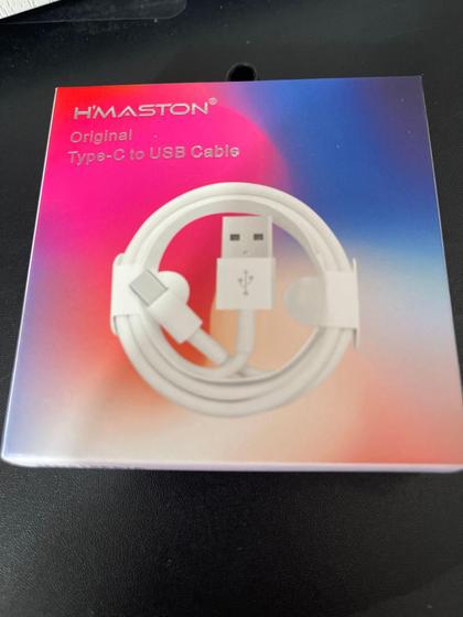 Cabo type c USB - HMaston - Cabo USB - Magazine Luiza