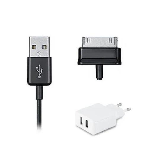 Cabo Usb 2.0 Mais Carregador Bivolt Para Tablet Samsung Gt-p3110 - Js ...