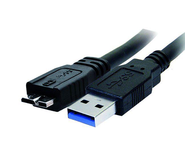 Cabo usb 3.0 a macho x micro usb b macho 0,5mt - DEX - Cabo USB ...