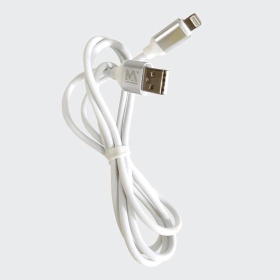 Cabo USB com Conexão Lightning Maxmidia 1,2m Alta Velocidade - Cabo ...