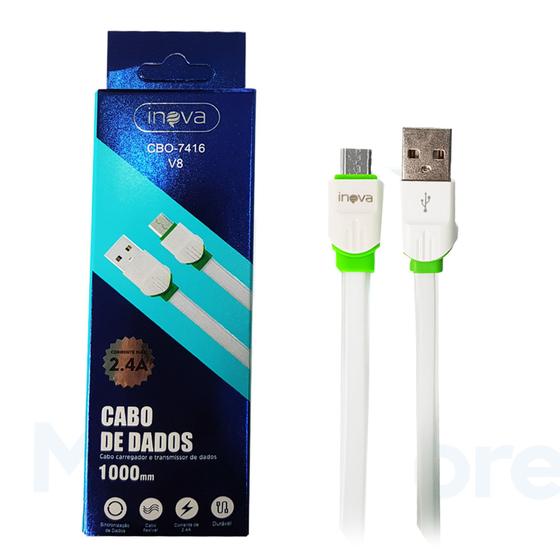 Cabo Usb De Dados Carga Tipo C Refoçado Rápido Turbo - INOVA - Cabo USB ...