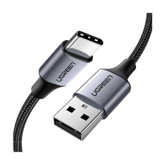 Cabo Usb Tipo C 2 Metros Fast Quick Charge 3A Trançado Forte - Ugreen ...