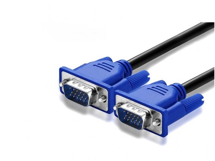 Cabo VGA x VGA macho/macho Monitor Projetor 10m - ethink - Cabo VGA ...