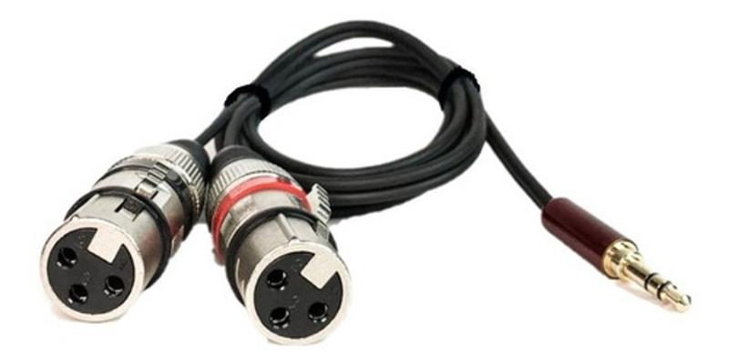 Cabo Y P2 Estéreo Para 2 Xlr Fêmea 1 Metro. - Ld - Cabos de Áudio - Magazine Luiza