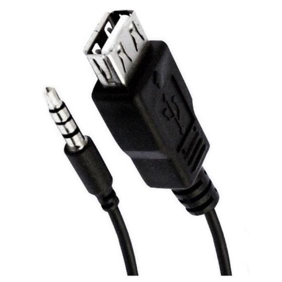 Cabos Usb Fêmea X P3 3,5m Entrada P/ Pendrive Marca Kapbom - Cabo USB ...