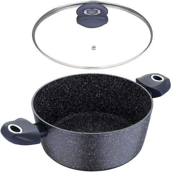 Cacarola alum forj 24x10,5cm 4,0l marm cinza orion - Globimport ...