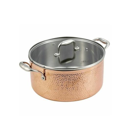 Caçarola De Lux Cobre Com Cabo Inox Infinity Chefs 20Cm - Bergner ...