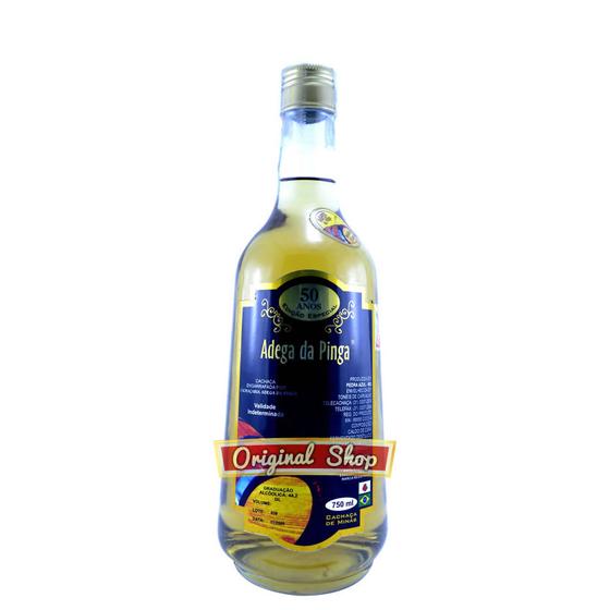 Cachaça Adega da Pinga 50 anos 750ml - Cachaça - Magazine Luiza