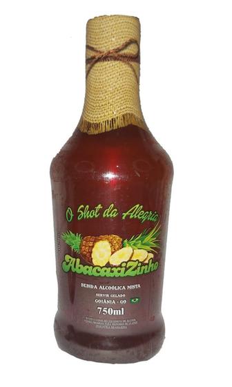 Cachaça Artesanal Sabor Abacaxi - Shot Da Alegria 750ml - Coisaria ...