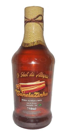 Cachaça Artesanal Sabor Canela - Shot Da Alegria 750ml - Coisaria ...