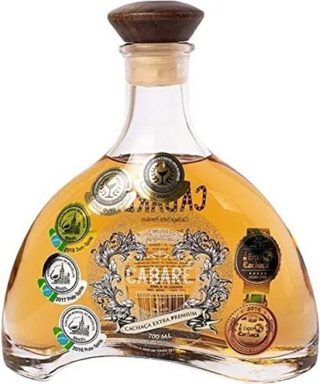 Cachaça Cabaré Extra Premium Carvalho Europeu 15 Anos 700 Ml - Cabare ...