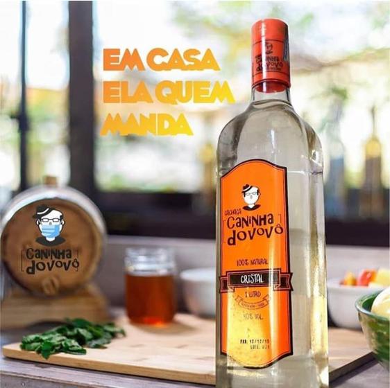 Cachaça Caninha do Vovô Cristal 1000ml - Cachaça - Magazine Luiza