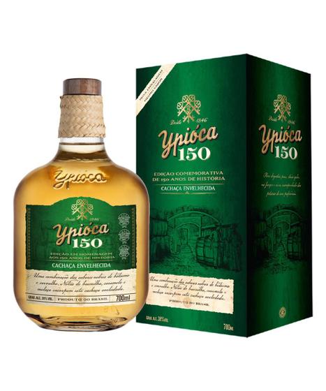 Cachaça Envelhecida Ypióca Edição Comemorativa 150 Anos Garrafa 700ml ...