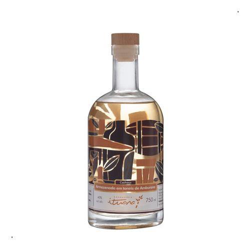 Cachaça Ituana Amburana Envelhecida Amadeirada Dourada 750ml ...