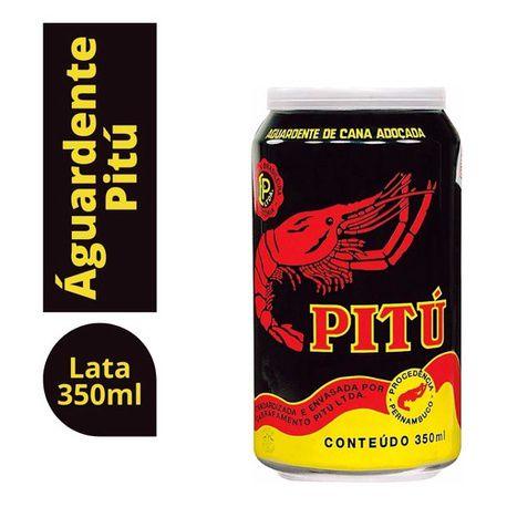 Cachaça Pitú Lata 350ml - Cachaça - Magazine Luiza
